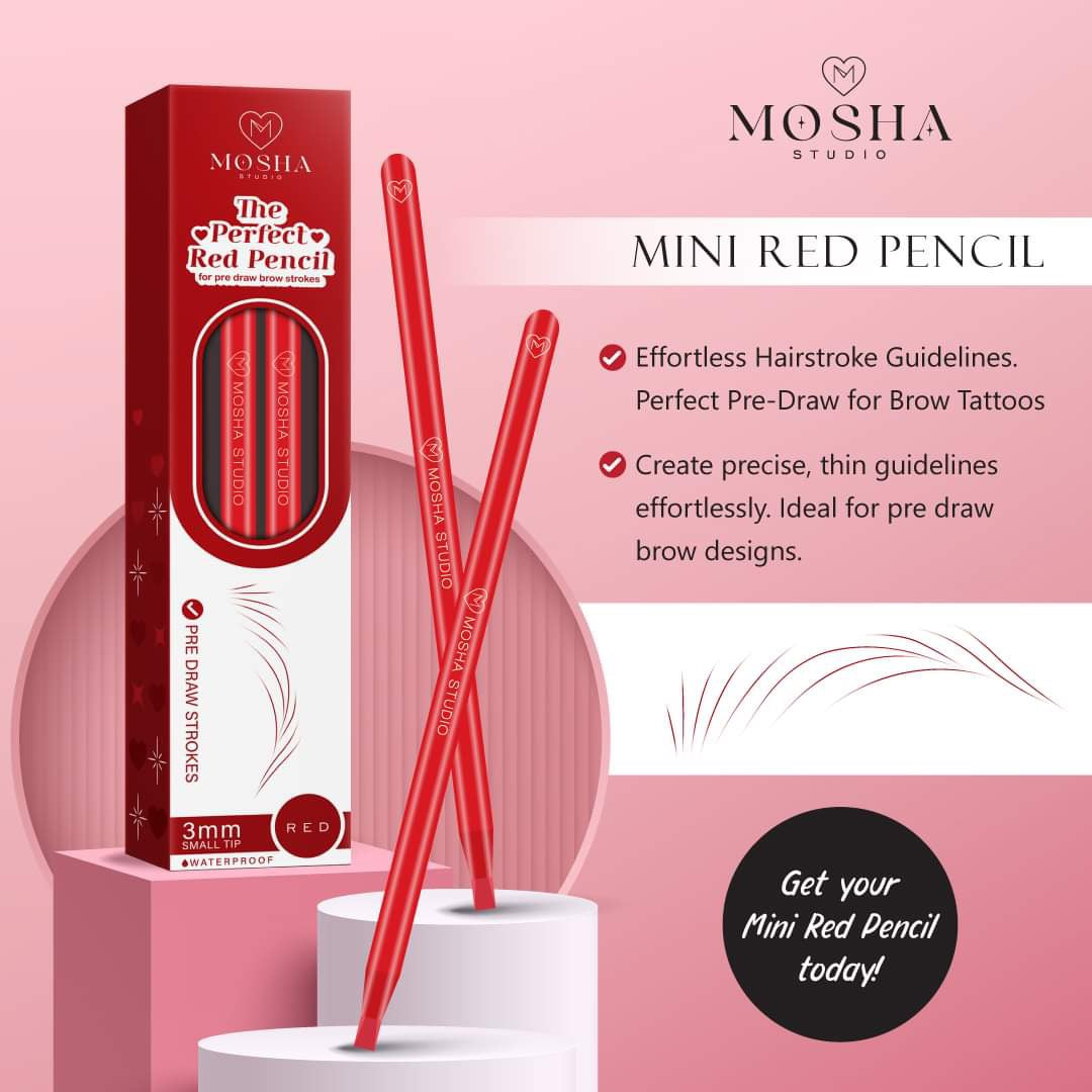 Mini Red pencil ️NEW ️ (2 pcs) – meka.999